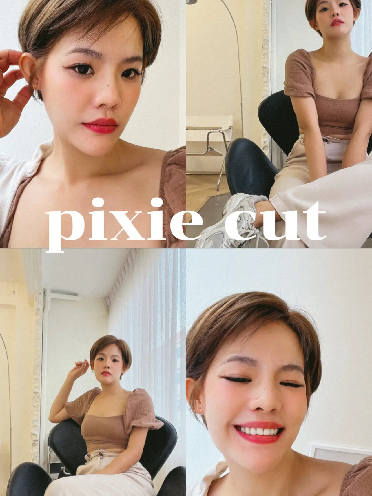 pixie cut ผมสั้นแบบหวานสับ | Gallery posted by Petchrung | Lemon8