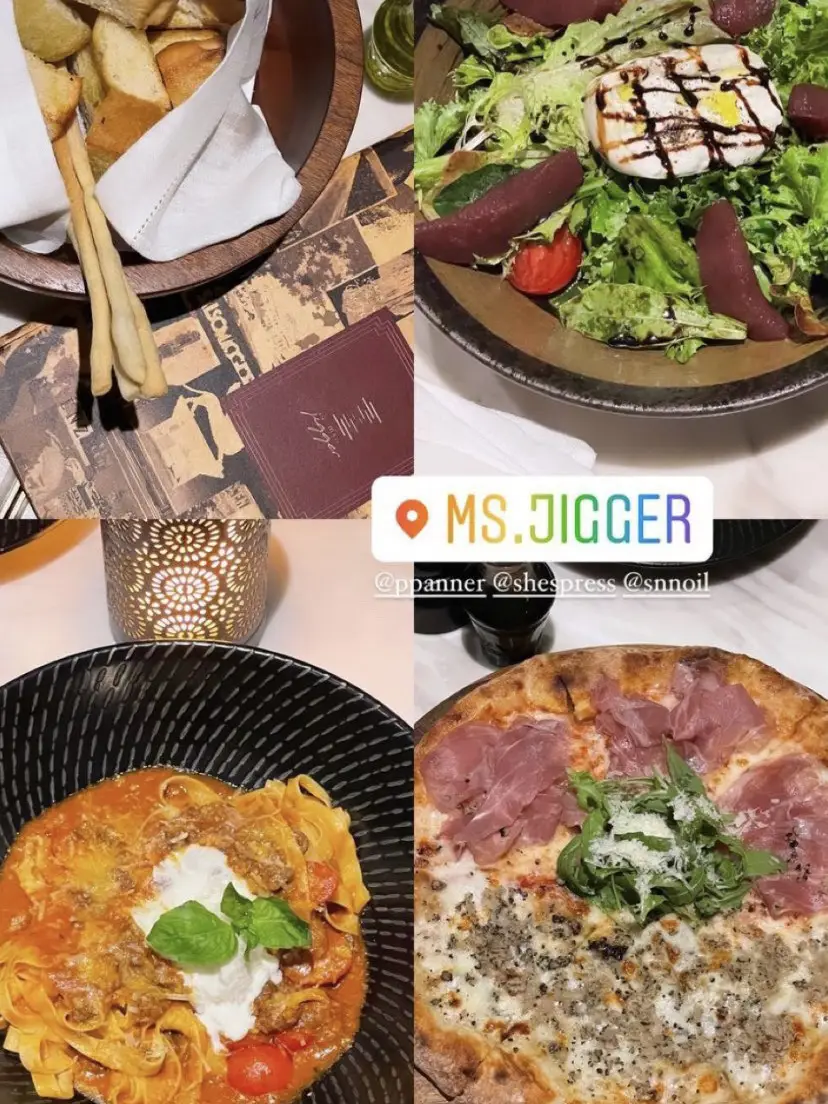 Dinner สุดปังที่ Ms.Jigger | แกลเลอรีที่โพสต์โดย Press | Lemon8