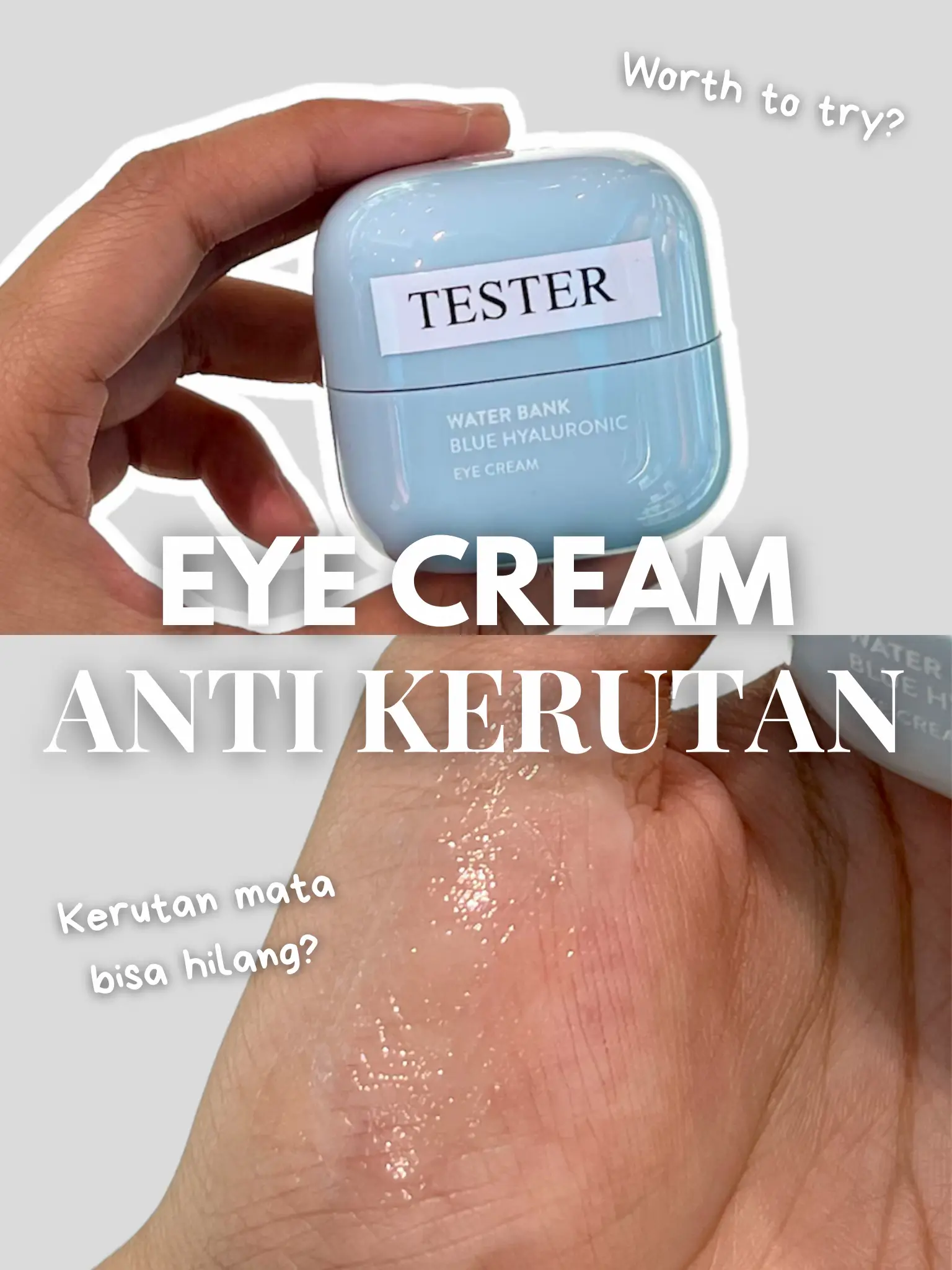 Review eye cream untuk kerutan mata👀 | แกลเลอรีที่โพสต์โดย naurahsyadira | Lemon8