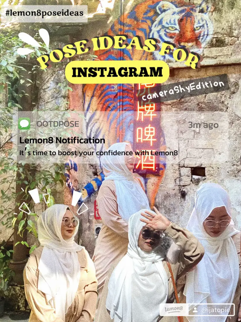 How To Pose Ideas For Camera Shy - P3 | Galeri disiarkan oleh ijatopie | Lemon8