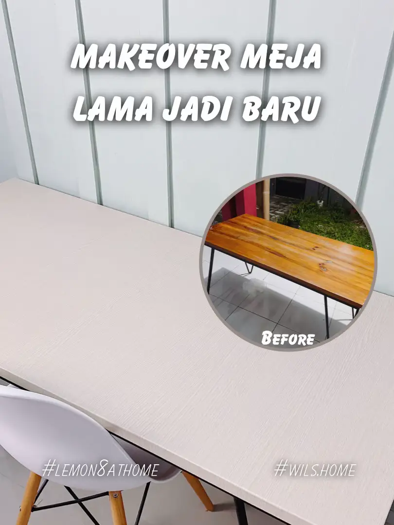 Makeover Meja Belajar 🪴 | Galeri diposting oleh Wils Home | Lemon8