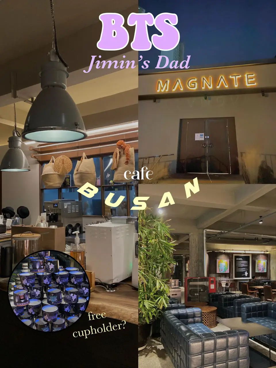 BTS Jimin’s Dad Cafe in Busan 🇰🇷 | แกลเลอรีที่โพสต์โดย luna | Lemon8