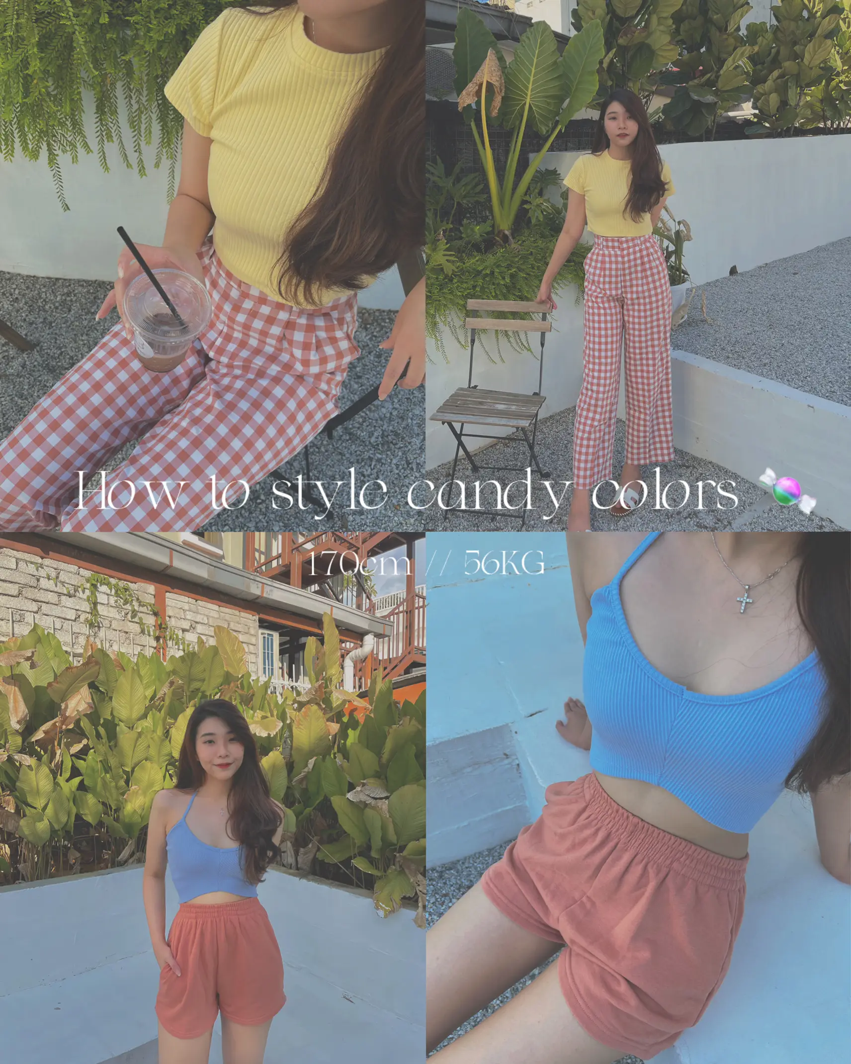 Candies color outfit ideas 💖 | Galeri disiarkan oleh owpuikei | Lemon8