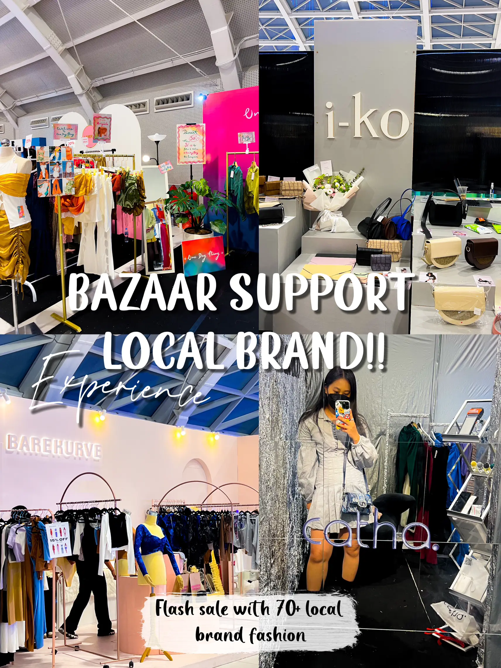 BAZAAR SUPPORT LOCAL BRAND!! | Galeri diposting oleh gabriella glady ...