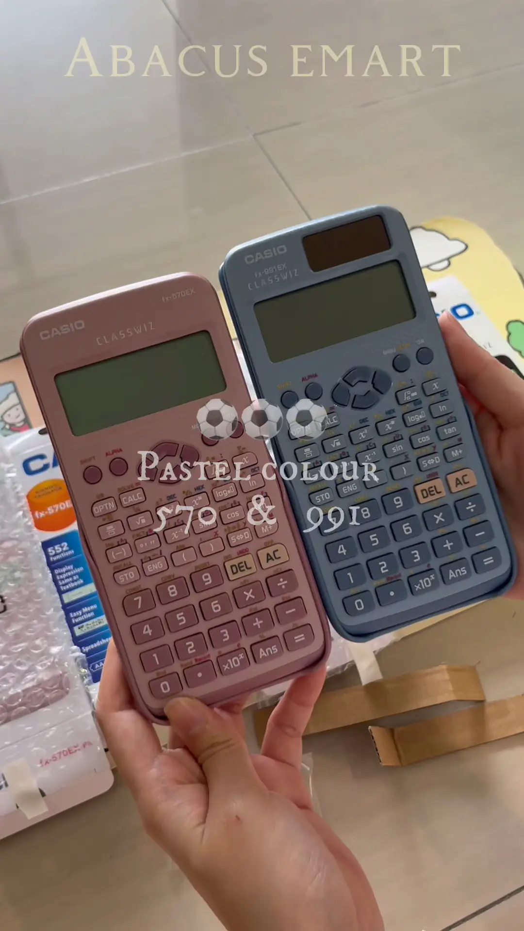 Casio FX 991EX & FX 570EX 🖤💙💓 | Video diterbitkan oleh Abacus_Team | Lemon8