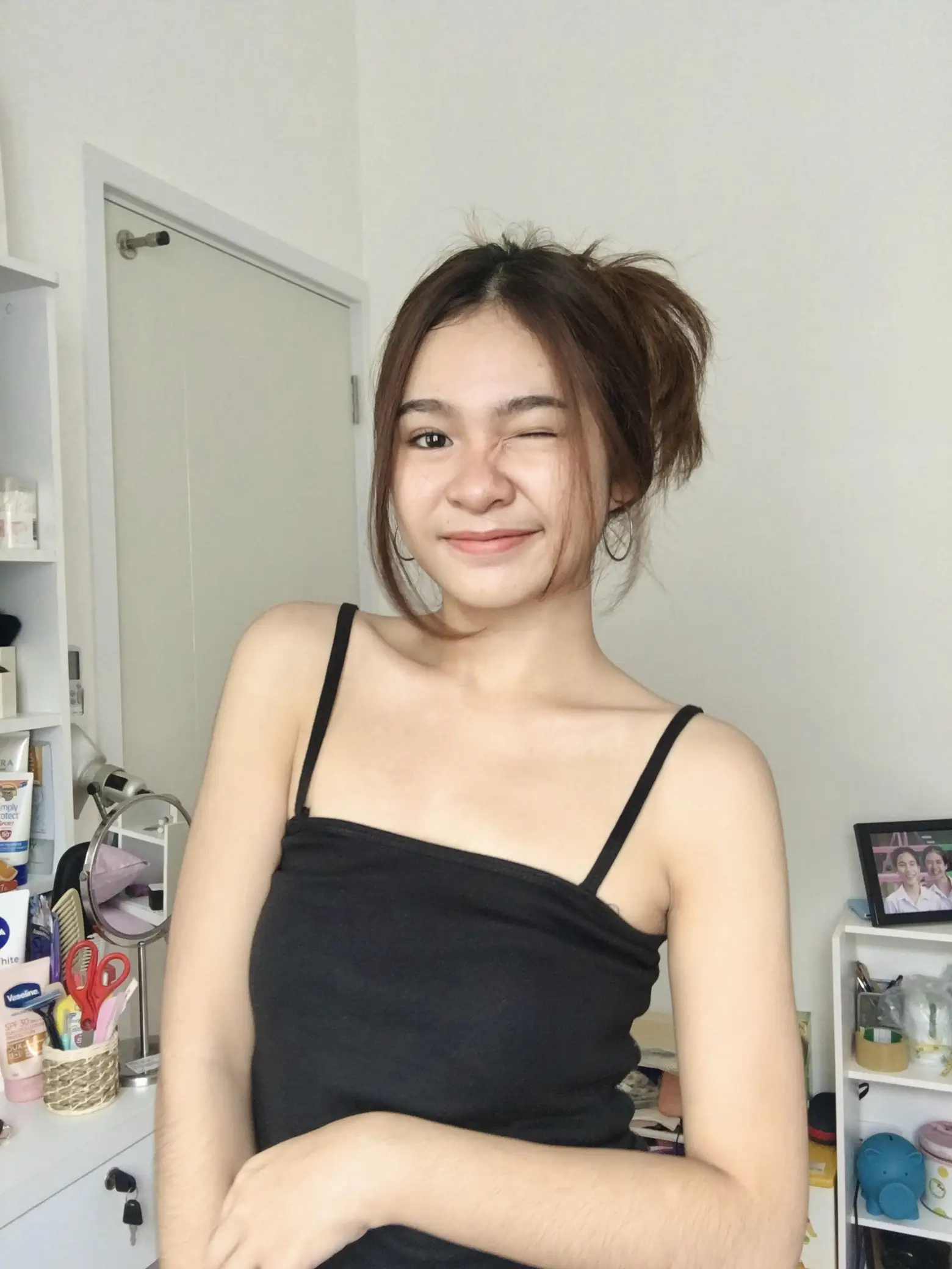 How to 4 ทรงผมในวันที่คิดไม่ออก 🛼 | แกลเลอรีที่โพสต์โดย pchnd.kk | Lemon8