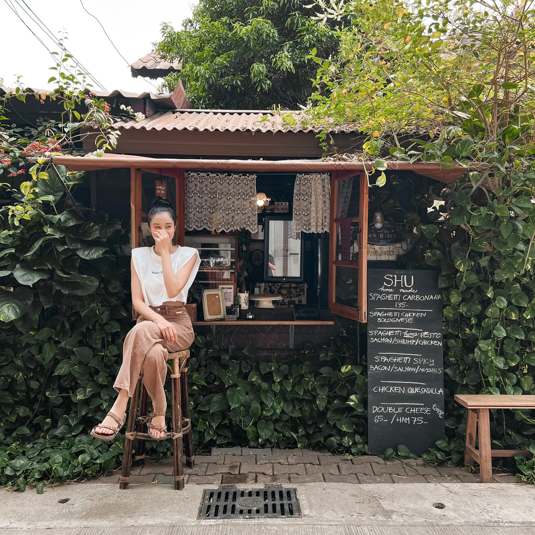 🌳โฮมคาเฟ่เล็กๆแสนอบอุ่น “𝗦𝗛𝗨” Pasta & Bakery Homemade | แกลเลอรีที่ ...