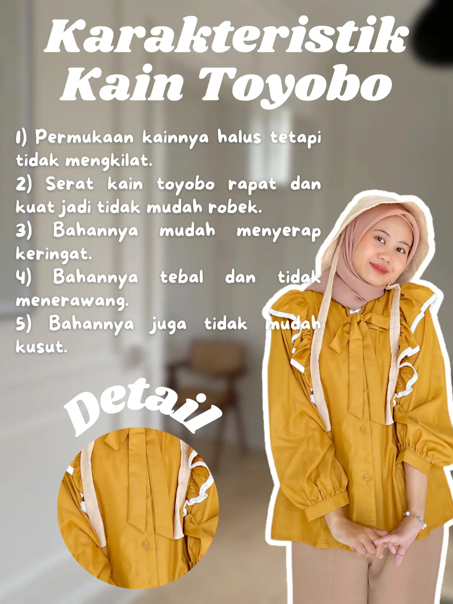 KELEBIHAN DAN KEKURANGAN PAKAIAN BAHAN TOYOBO🎀 | Galeri diposting oleh ...