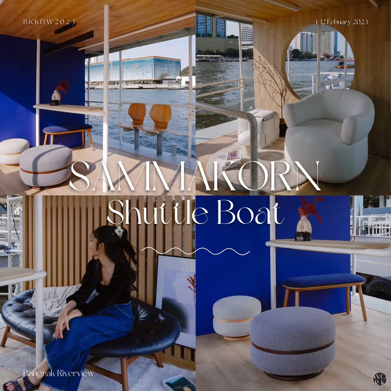 รวม 3 จุดเช็คอินงาน BKKDW2023 @ ไปรษณีย์กลางบางรัก 🎨📮 | แกลเลอรีที่โพสต์โดย ISAYWORK | Lemon8