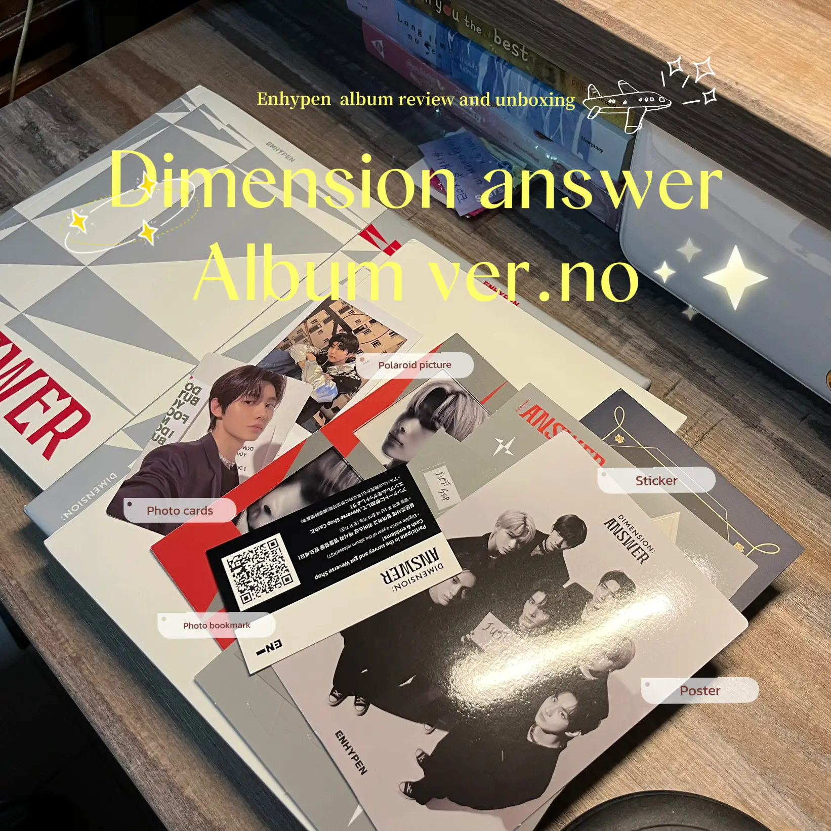 Unbox dimension answer album! อัลบั้มเอนไฮเพน | แกลเลอรีที่โพสต์โดย ...