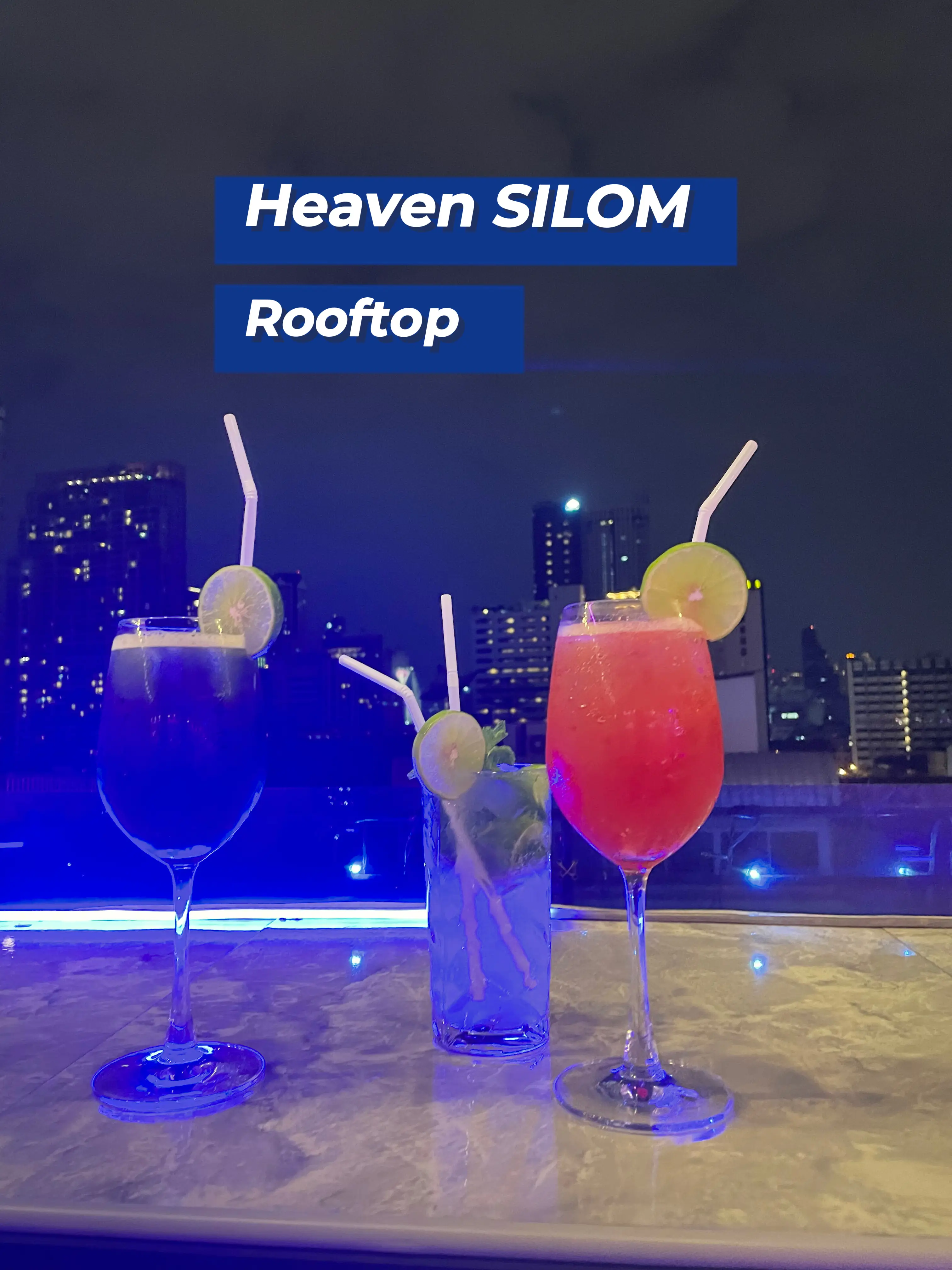 Heaven Rooftop Bar & Lounge 🥂🍹 บาร์บนด่านฟ้า | แกลเลอรีที่โพสต์โดย ...