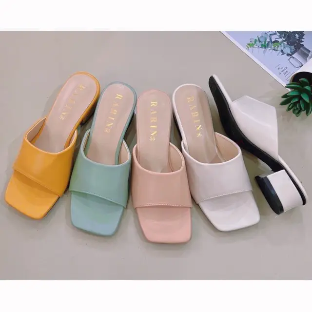 rarin 🍭 [ Sugar ] 🍭 รองเท้ามีส้น 1.5" งานน่ารัก คัลเลอร์ฟู | แกลเลอรีที่โพสต์โดย Station mini ...