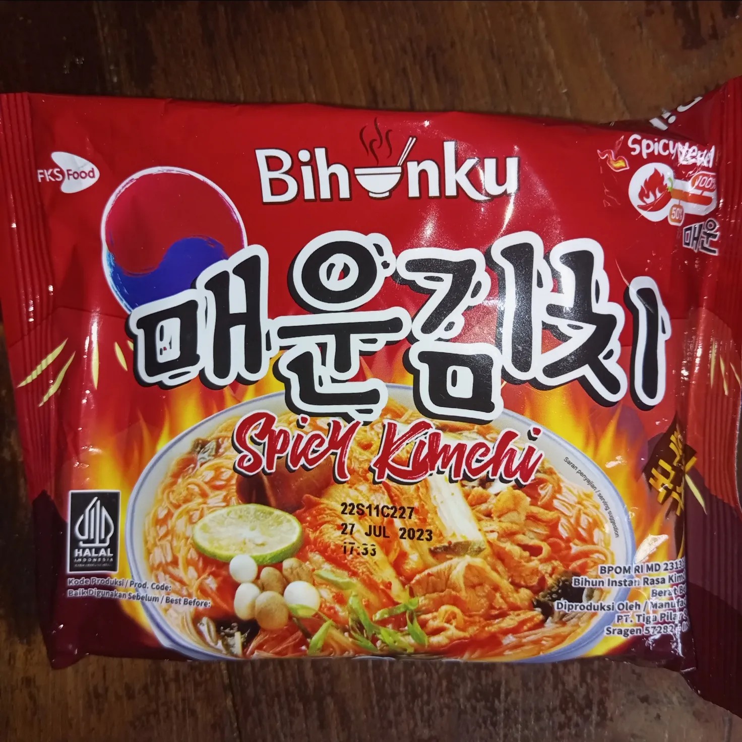 Review Bihunku Rasa Spicy Kimchi | Galeri diposting oleh Priska D | Lemon8