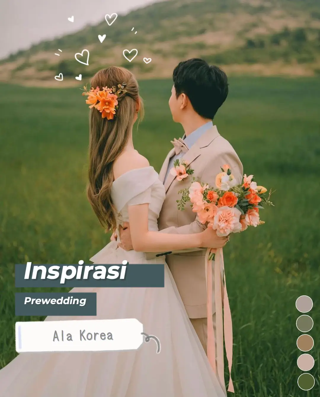 Prewedding ala Korea | Galeri disiarkan oleh Eceu Riani Ye | Lemon8