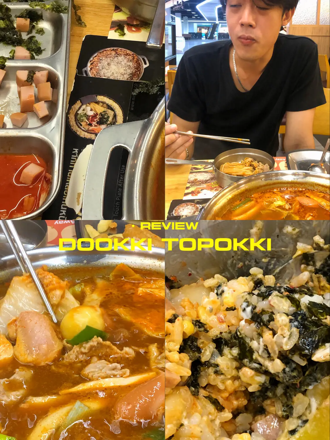 Dookki topokki ร้านอาหารเกาหลี ! 🥘🥤 | แกลเลอรีที่โพสต์โดย วาซาบิ Ꮺ ָ࣪ ۰ | Lemon8