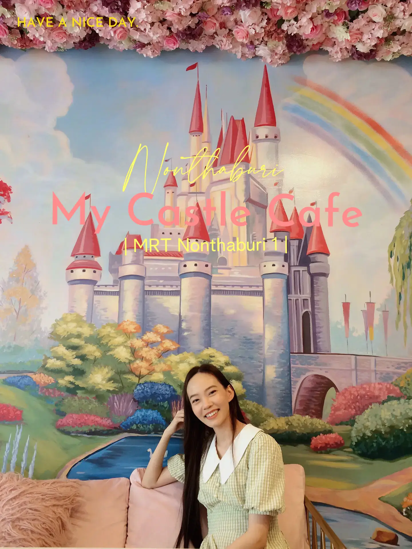 ให้มันเป็นสีชมพู! My Castle Cafe เดทใต้เพดานกุหลาบ | แกลเลอรีที่โพสต์โดย Meixing | Lemon8