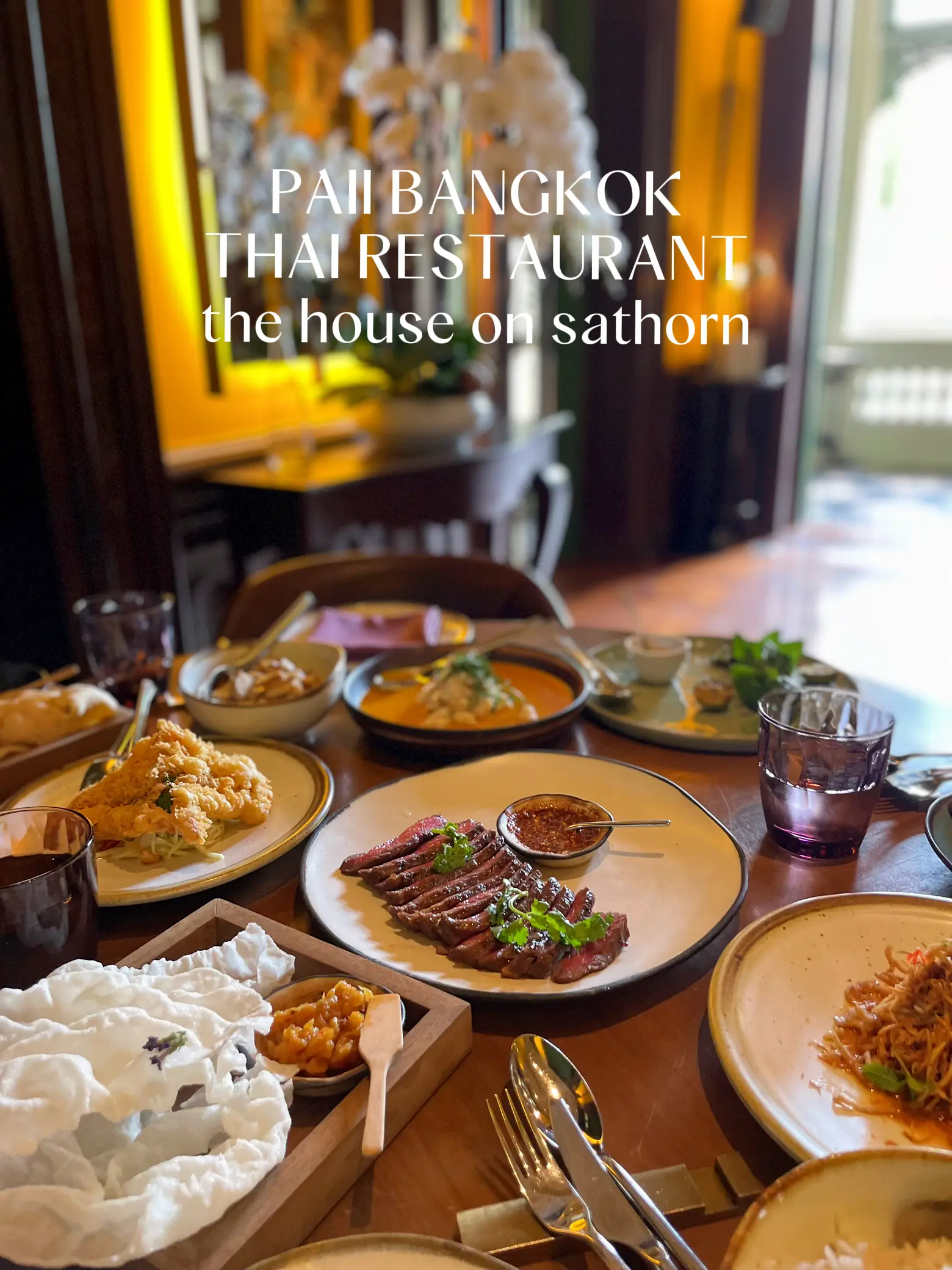 PAII BANGKOK | the house on sathorn 🥂🍽 | แกลเลอรีที่โพสต์โดย primparina | Lemon8