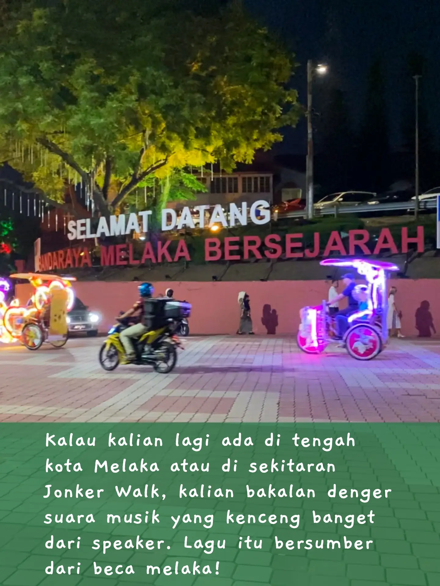 Naik beca warna-warni di Melaka 💕🥰🇲🇾 | Galeri diposting oleh Giannisa ...