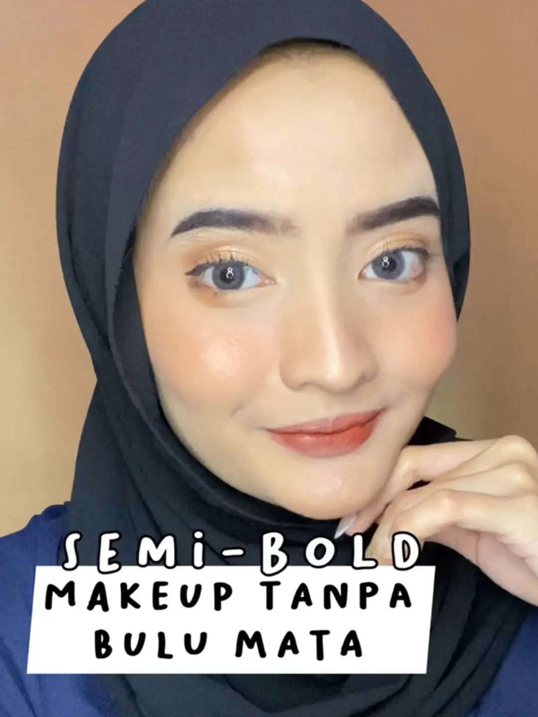 Tutorial Make Up Simple Tanpa Bulu Mata | Saubhaya Makeup