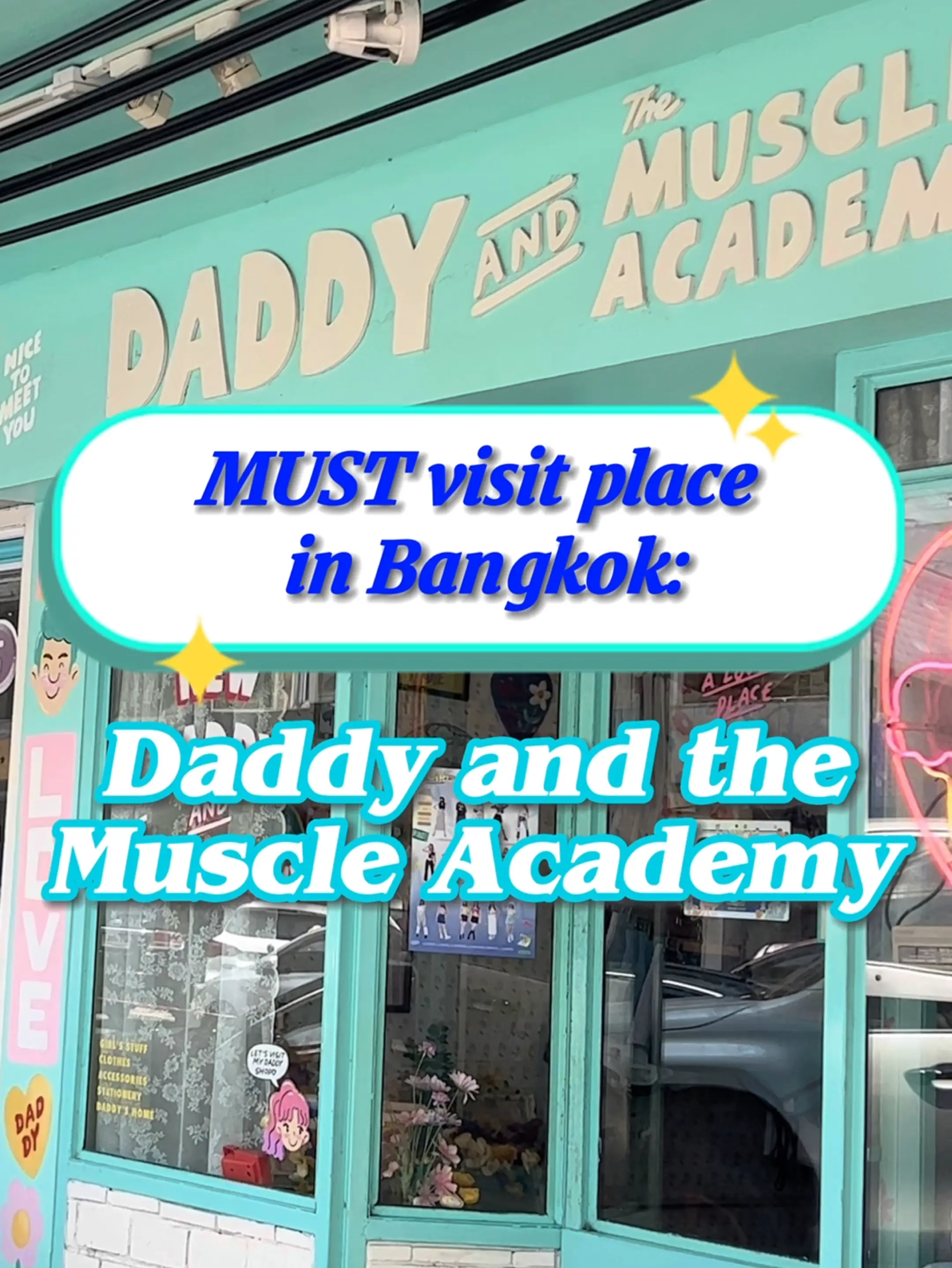 must visit in BKK | Daddy & the Muscle Academy | วิดีโอที่เผยแพร่โดย myitchymouth | Lemon8