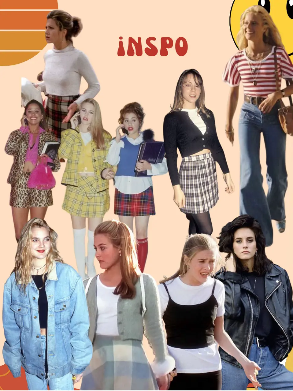 TIPS MEMILIH OUTFIT ALA 90 AN! 🖤 | Galeri diposting oleh Arinadillaa ...