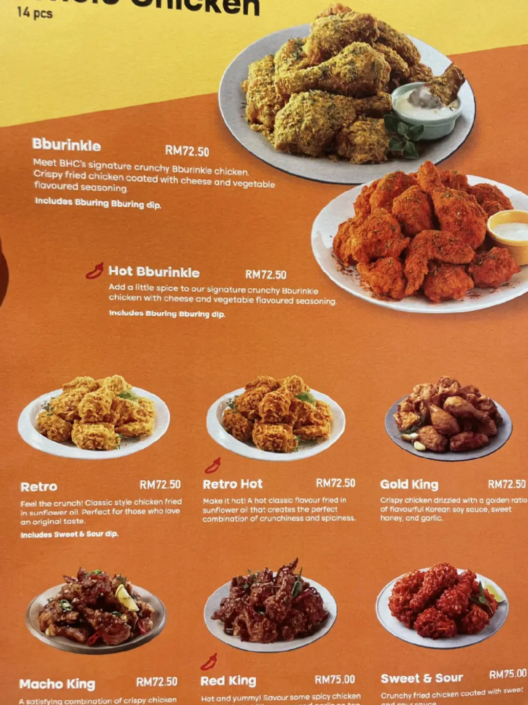 🇲🇾Korean BHC Chicken is soo nicee ！ | Galeri disiarkan oleh It’s me JY ...