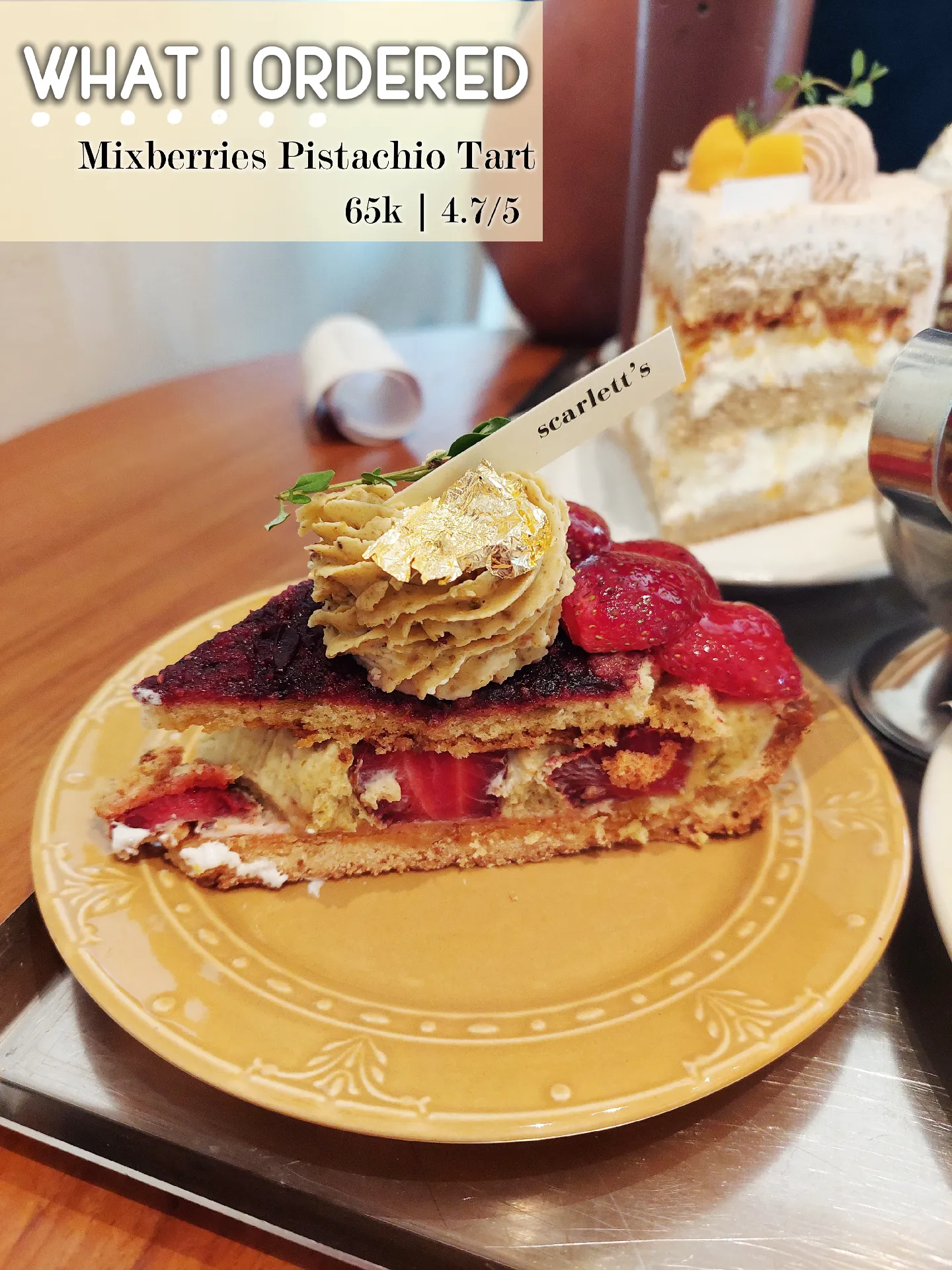 Scarlett's Cafe, cocok untuk penggemar dessert 🥰 | Galeri diposting ...