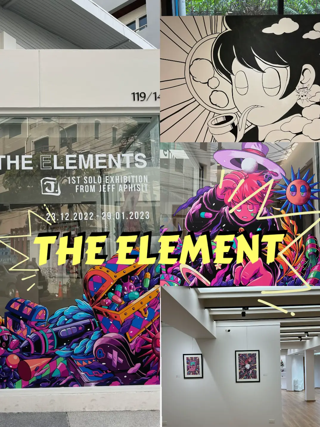 The Element 🧑‍🎨👾นิทรรศการที่จะทำให้คุณเห็นความสำคัญของสิ่งเล็กๆ🎨 | แกล ...