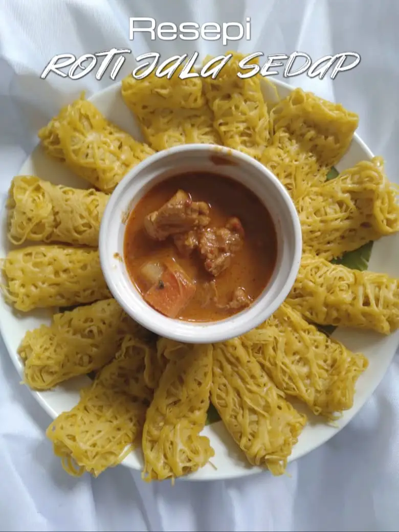 Resepi Roti Jala Gebu | Galeri disiarkan oleh yayaaalan | Lemon8
