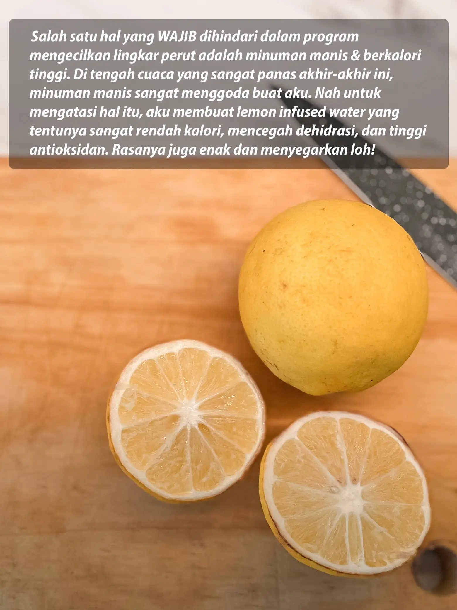 DAY - 2: Lemon Infused Water Hack | Galeri diposting oleh Ayta | Lemon8