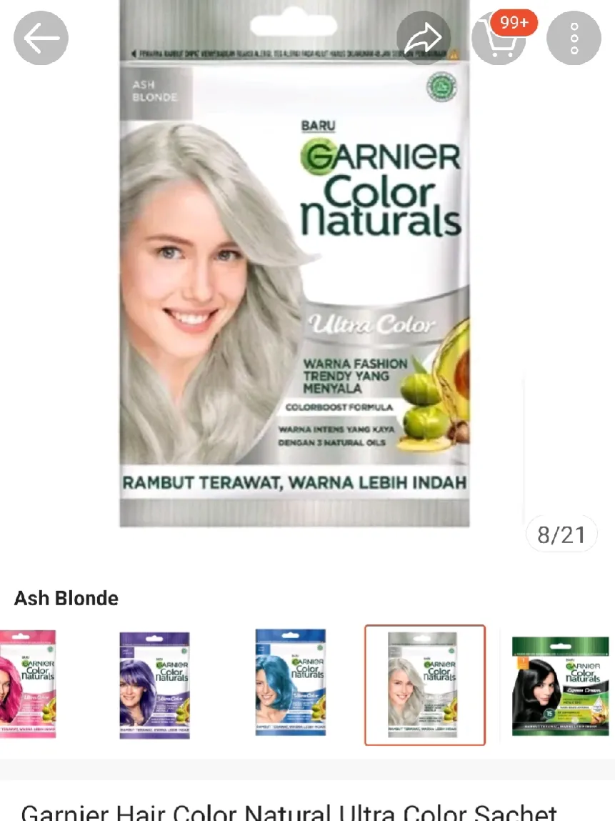 garnier golden brown x ash blonde | Galeri disiarkan oleh Lynda Fauzi | Lemon8