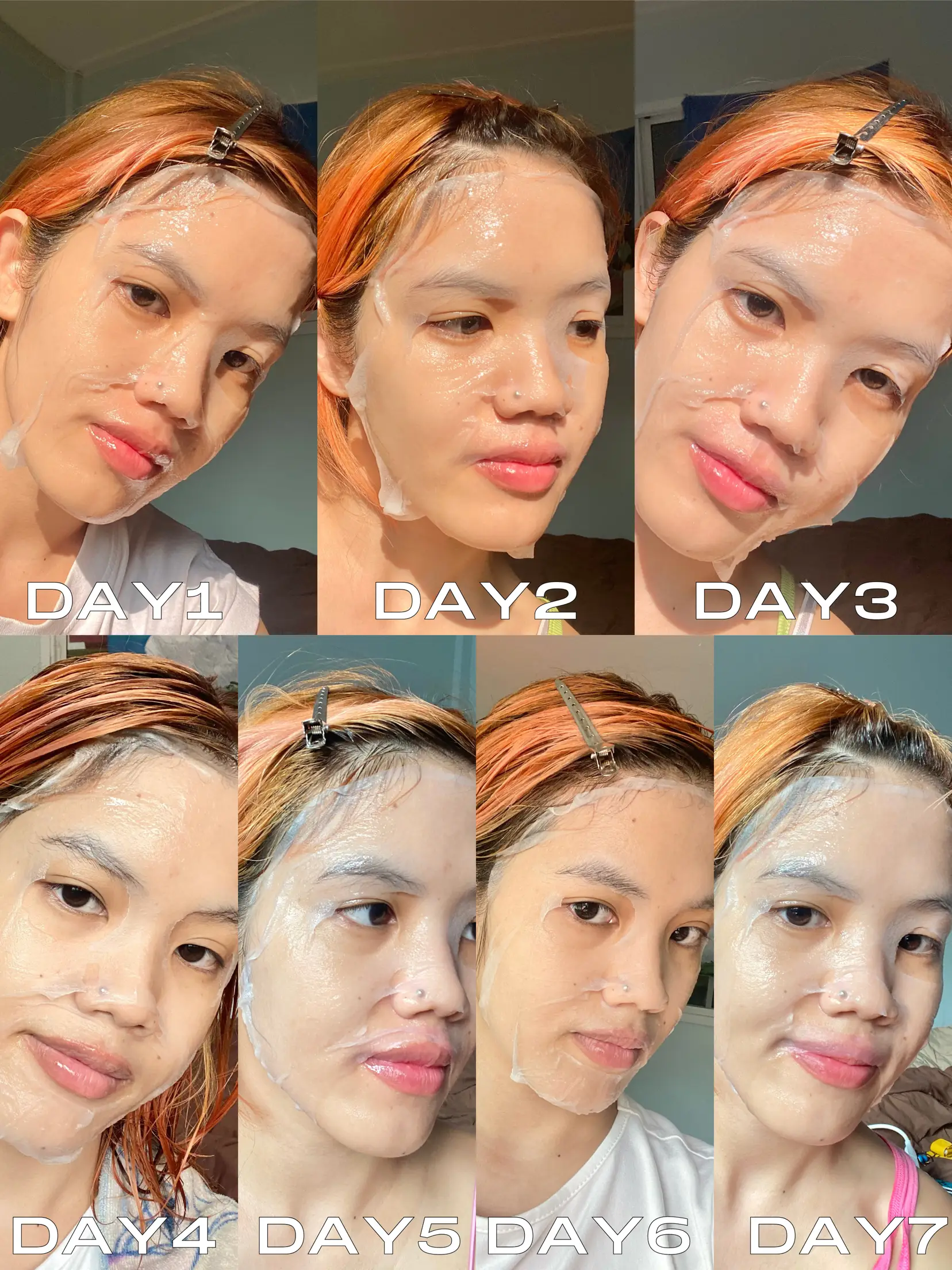 ลองใช้มาส์กวิตซีเกาหลีต่อกัน 7 วัน ผลลัพธ์จึ้งไม่ไหว!🍊 | แกลเลอรีที่โพสต์โดย PagingKo🦦🫧 | Lemon8