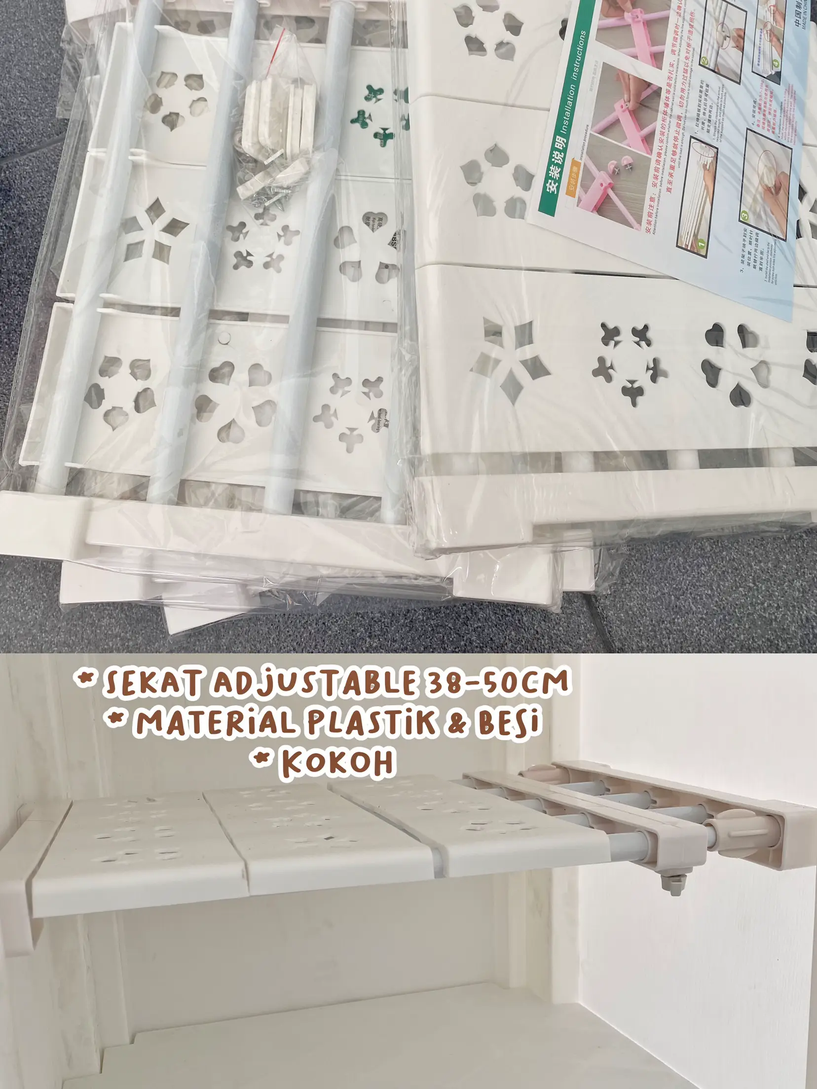 🍂Sekat Tambahan Buat Lemari 🍂 | Galeri diposting oleh Rumah Kean | Lemon8