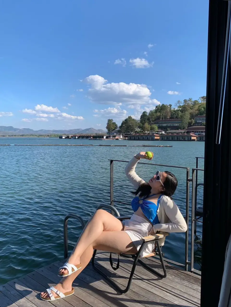 ☀️เที่ยวกาญฯ กับที่พักสไตล์มัลดีฟ Z9 Resort🦕 | แกลเลอรีที่โพสต์โดย ozone🌼🫧 | Lemon8