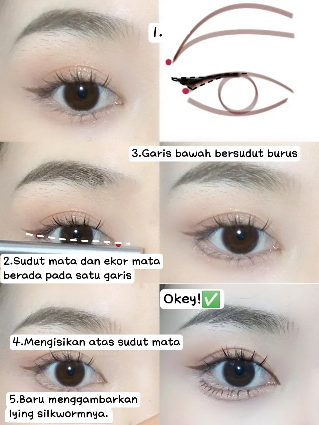 Cara Makeup Mata Natural | Saubhaya Makeup