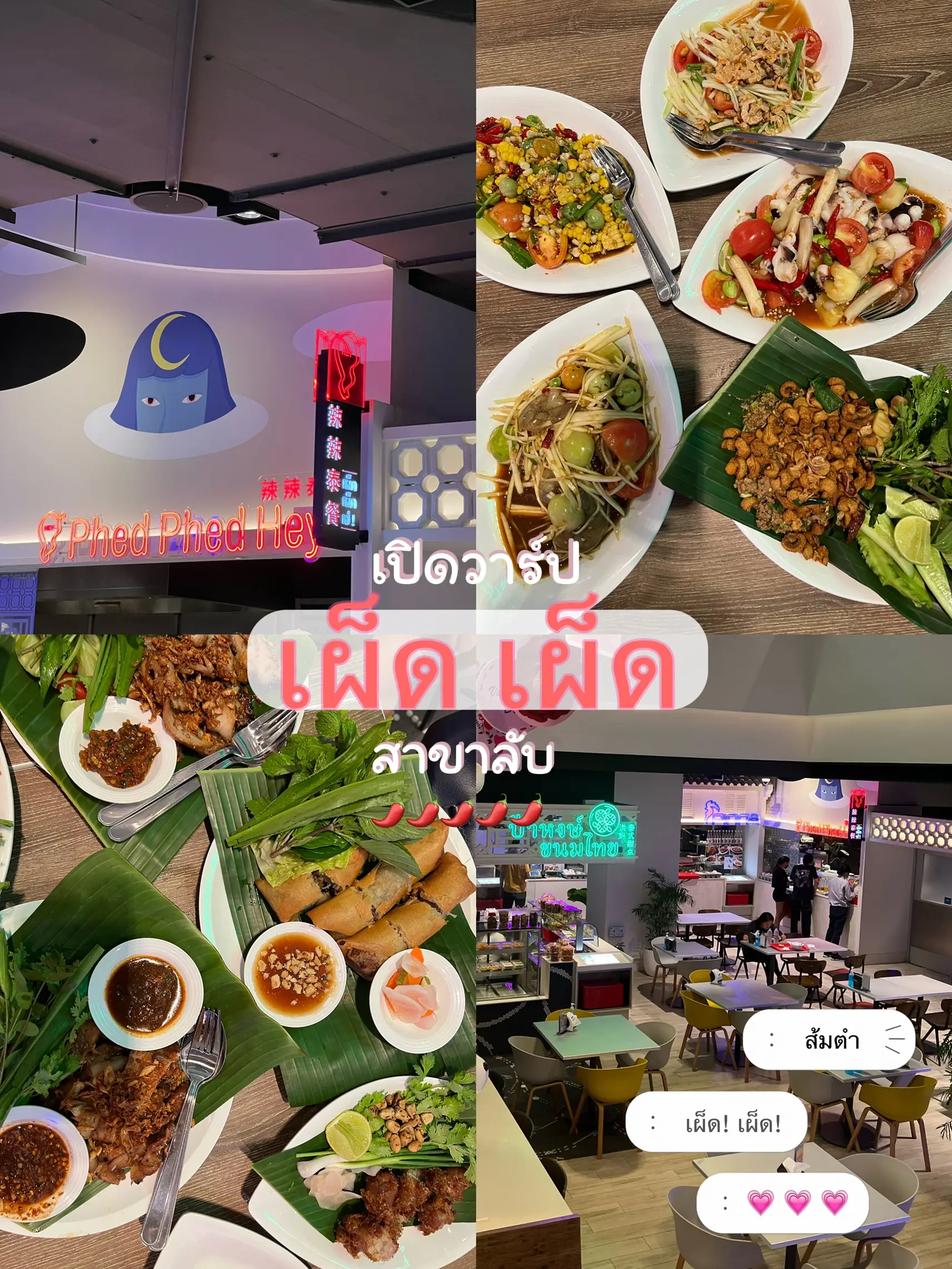 ‘Phed Phed’ อาหารอีสานรสแซ่บ🌶 ฉบับถูกใจคนเมือง | แกลเลอรีที่โพสต์โดย ...