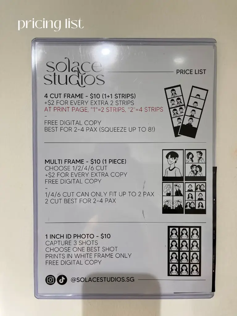 $10 Self photo studio @Haji Lane📸 Solace Studios⭐️ | Gallery posted by Meng Hui | Lemon8