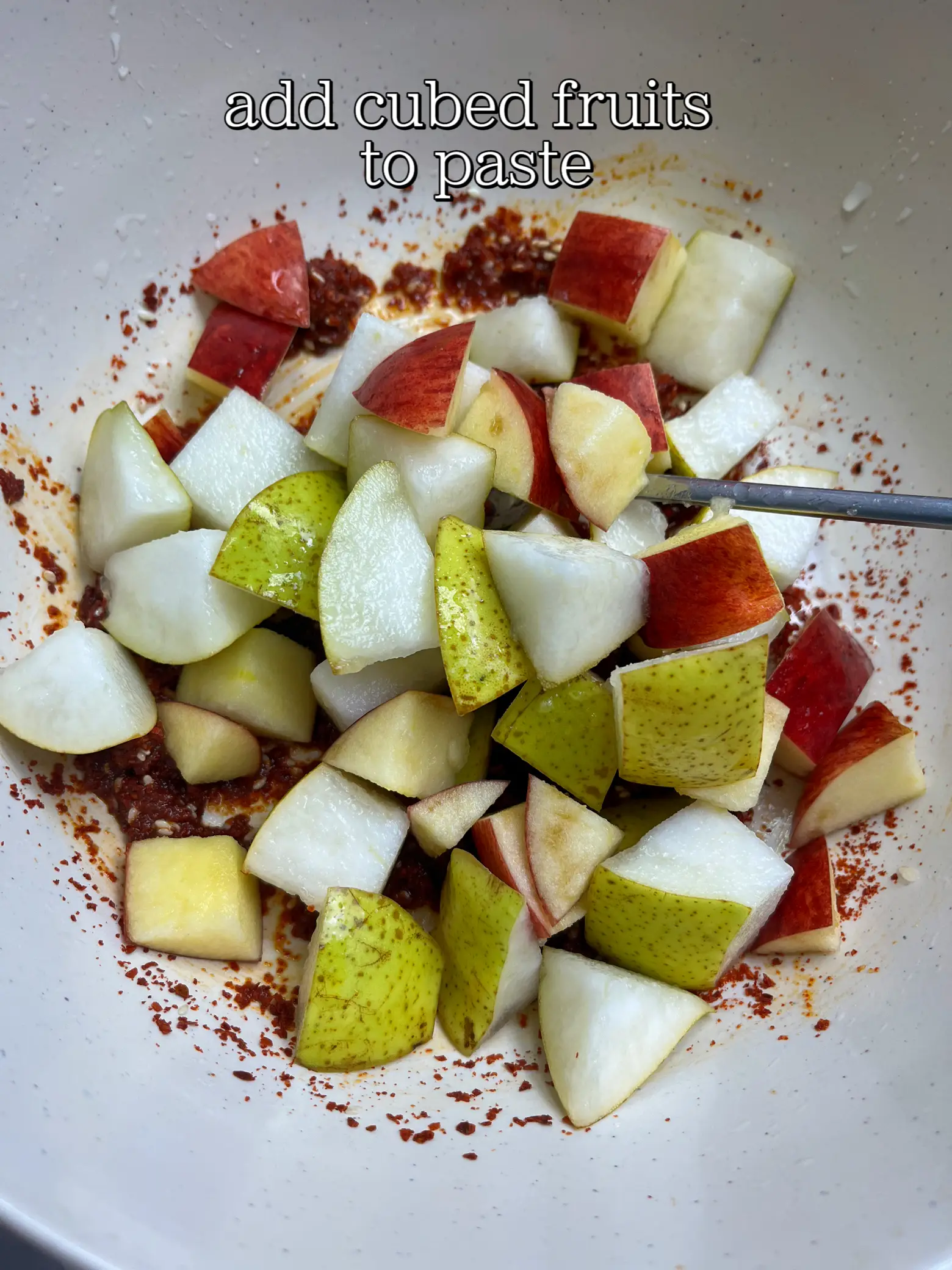 you will LOVE this sweet, fresh apple pear kimchi! | แกลเลอรีที่โพสต์ ...