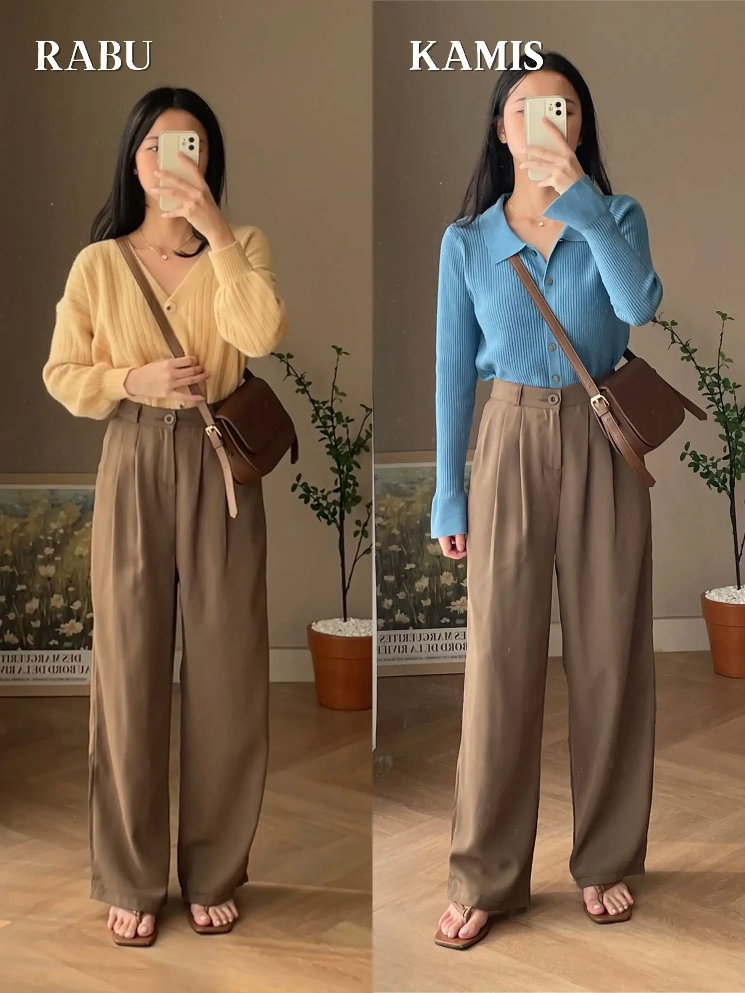 Office OOTD Inspo : OUTFIT RAJUT TERBAIK 2023 | Galeri diposting oleh ...