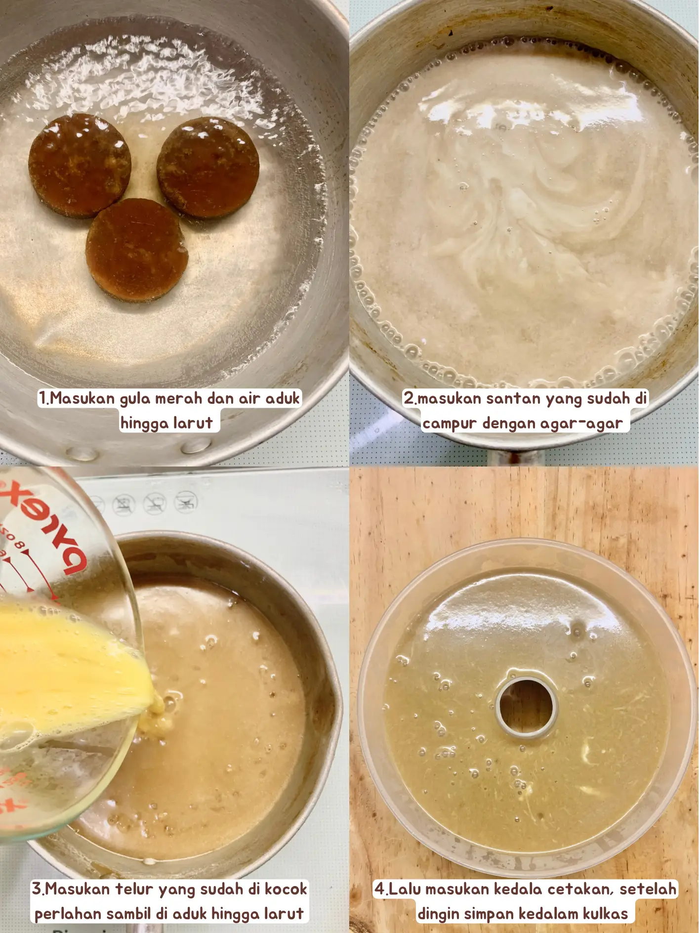 Brown Sugar Pudding Manis Gurih Bikin Seger 🍮😍🤤 | Galeri diposting oleh ...