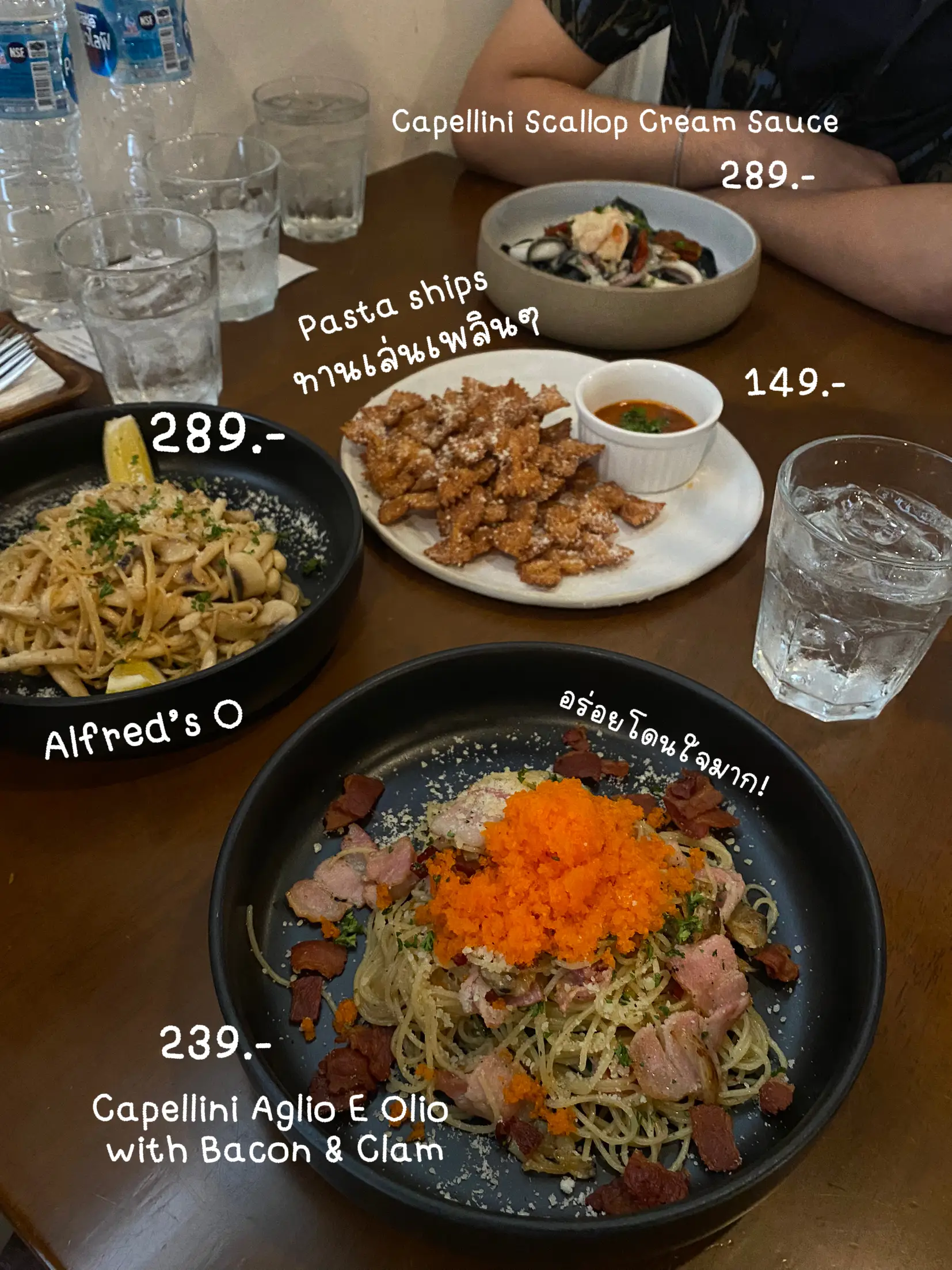 *ชี้เป้า 🍝🧀KNOCK KNOCK CAFÉ & BAR🥩🍾 | แกลเลอรีที่โพสต์โดย Porporvibes | Lemon8