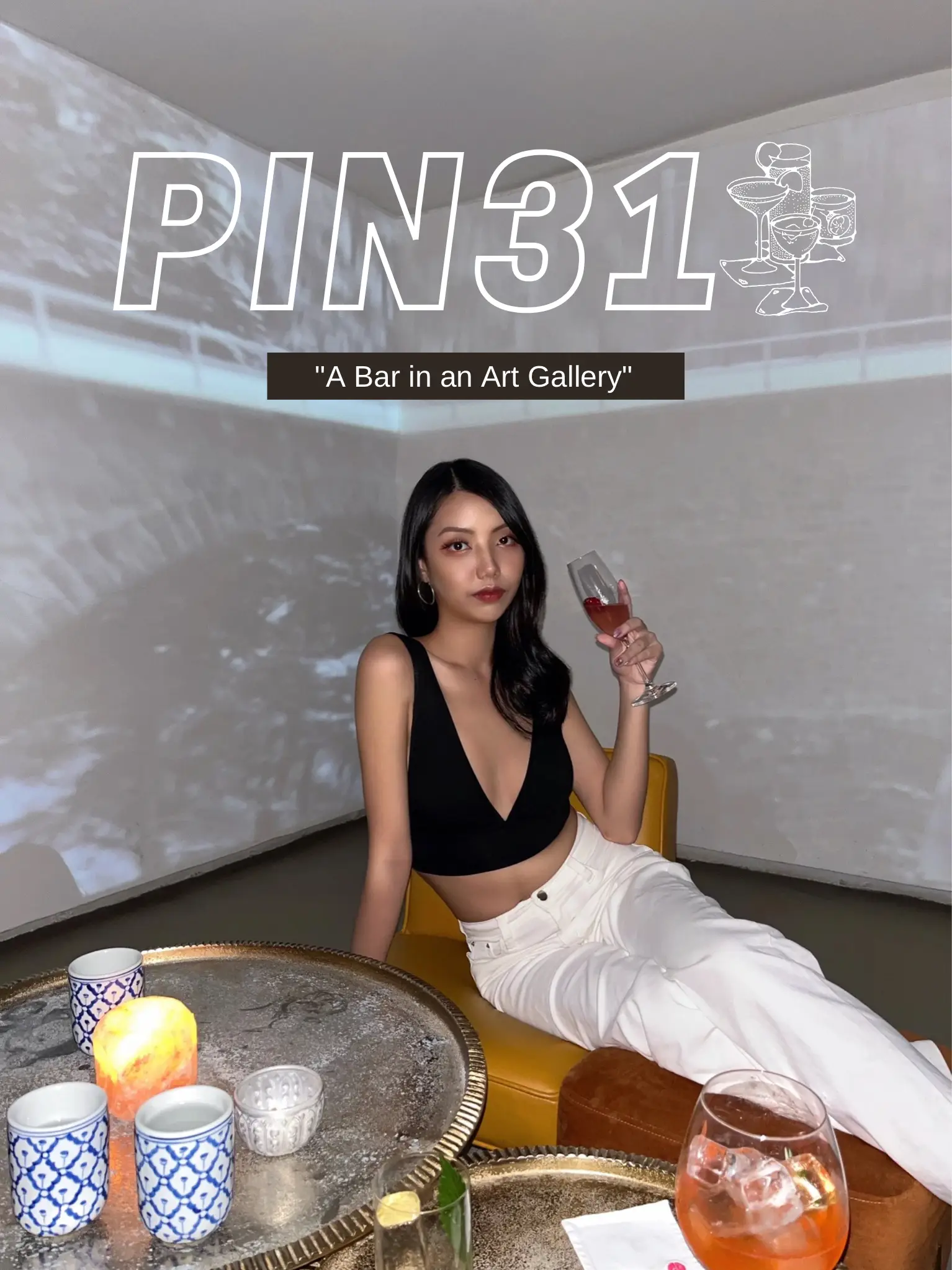 PIN31 ค็อกเทลบาร์สุดอาร์ต 🎨🍸 | แกลเลอรีที่โพสต์โดย Hammie Yoon | Lemon8