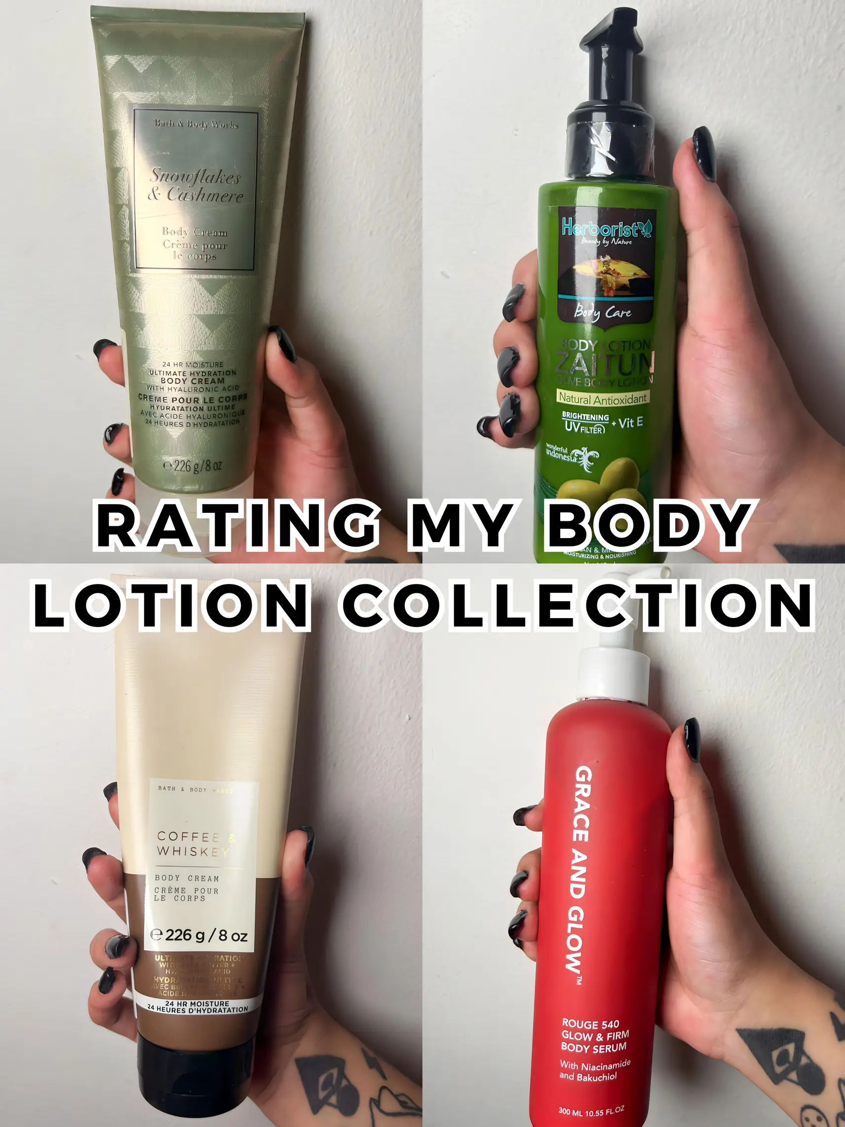 ⭐️RATING MY BODY LOTION COLLECTION! | Galeri diposting oleh ...