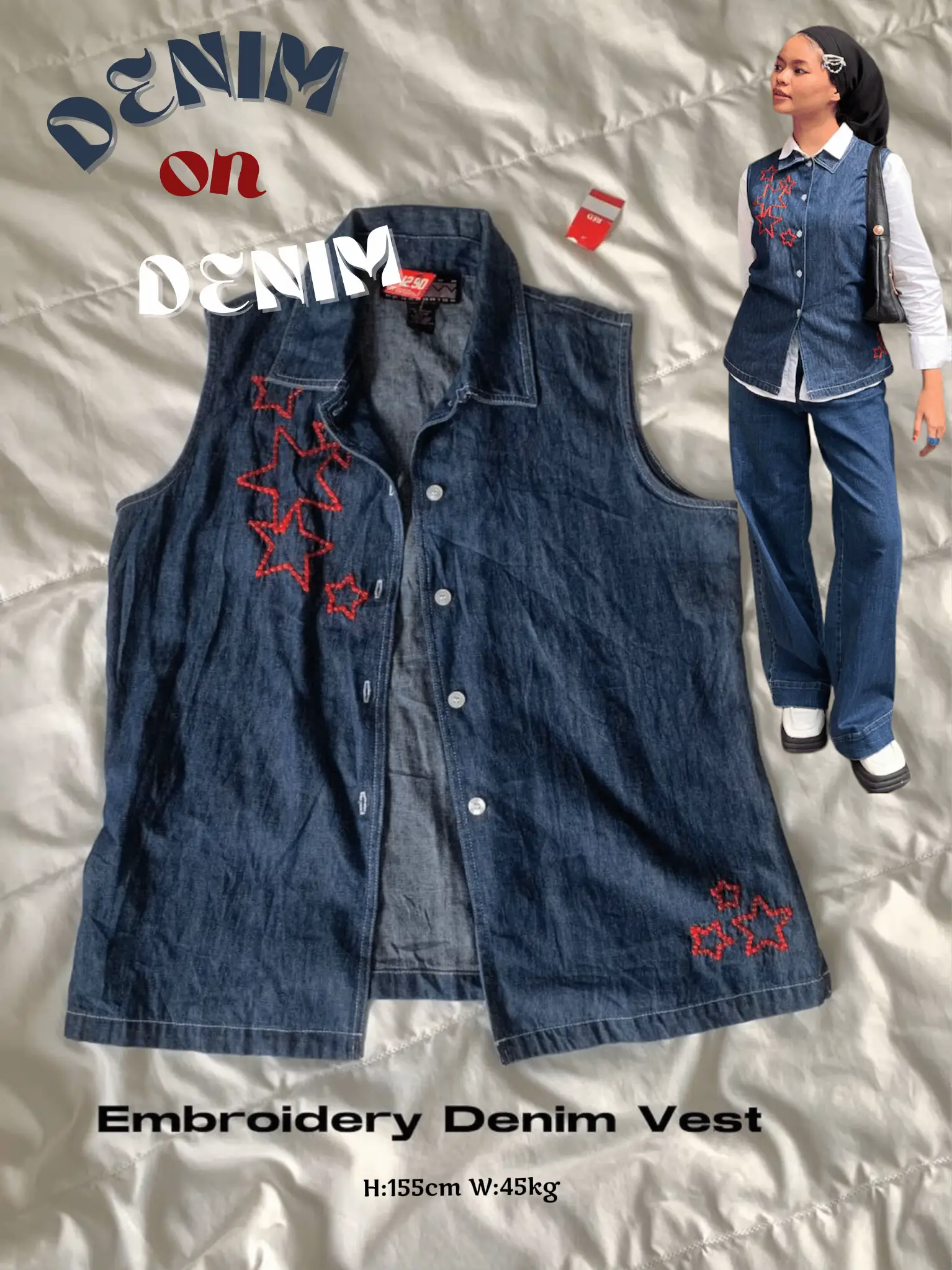 DENIM ON DENIM | แกลเลอรีที่โพสต์โดย YUNEH ☆ | Lemon8