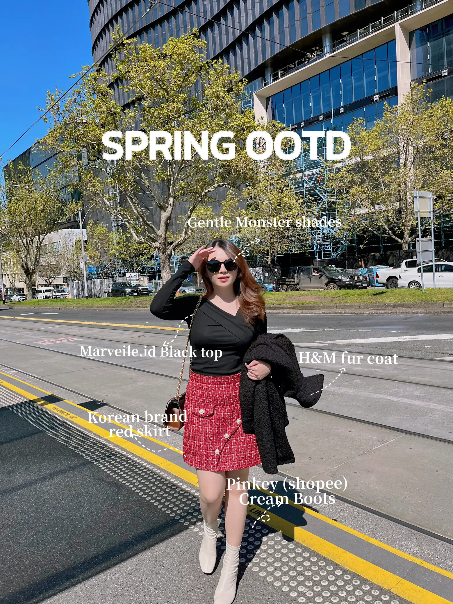 [ SPRING OOTD ] | แกลเลอรีที่โพสต์โดย Gabrielle Wangs | Lemon8