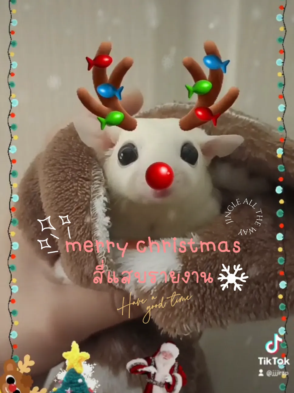 Merry Christmas 🎉🎉🎉 | วิดีโอที่เผยแพร่โดย ʕ⁠ ⁠ꈍ⁠ᴥ⁠ꈍ⁠ʔJJ🤍 | Lemon8