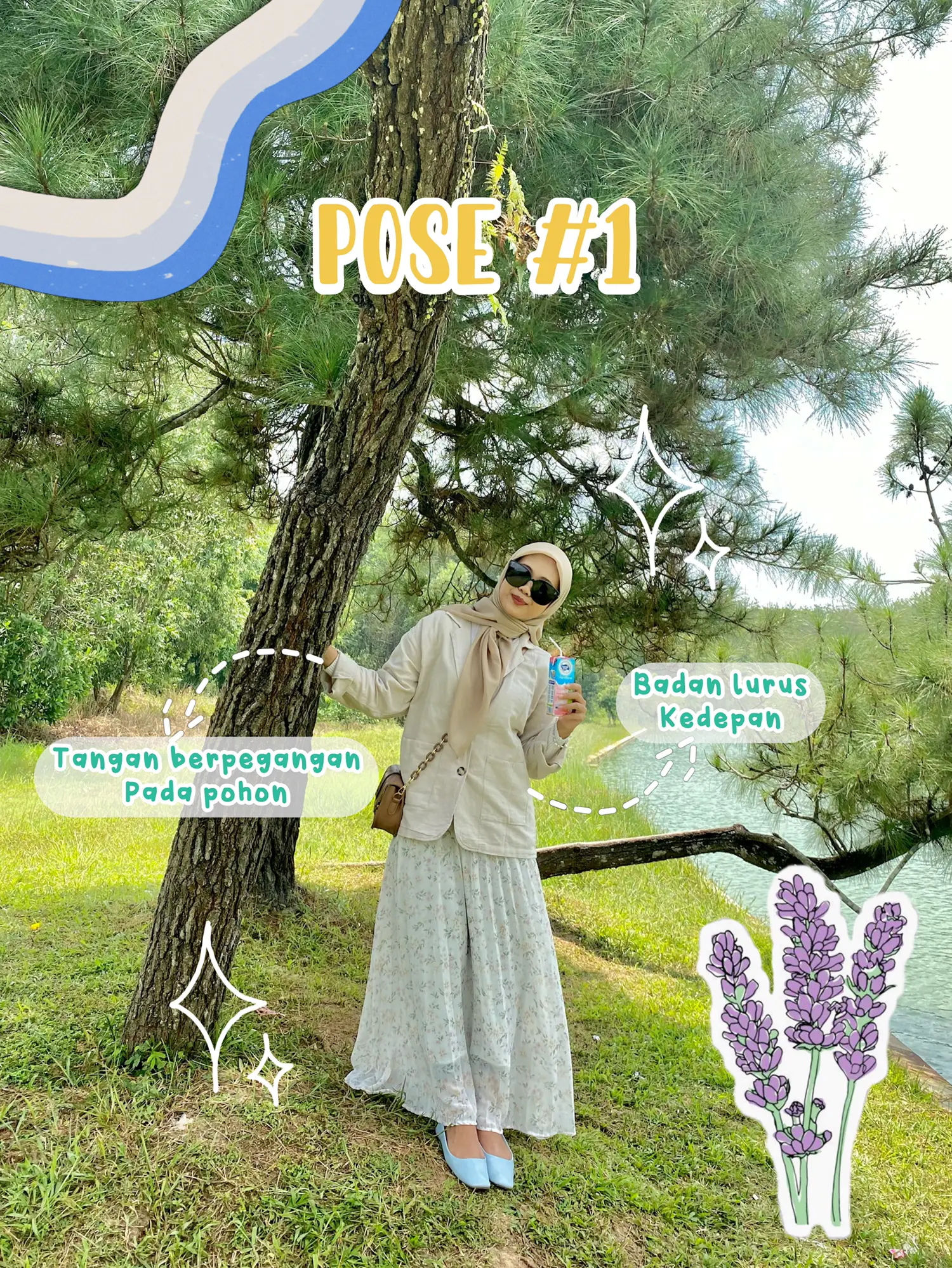 🌴POSE IDEAS IN NATURE🌴 | Galeri diposting oleh Arinadillaa | Lemon8