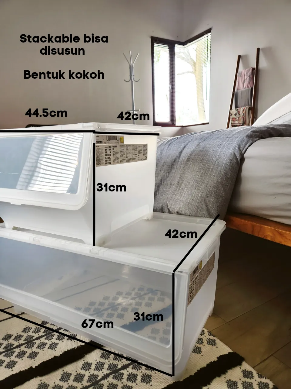 storage box stackable bikin ruangan minimalis | Galeri diposting oleh ...