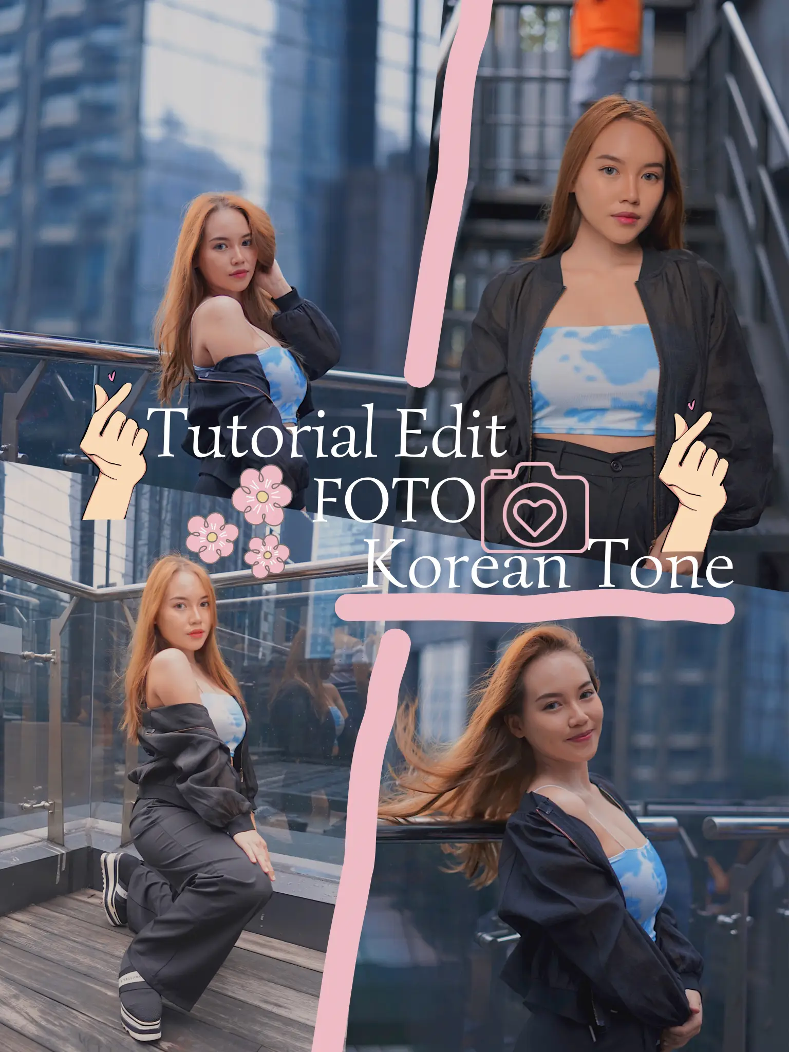 Tutorial Edit Foto Korean Tone 💓🌸 | Video dipublikasikan oleh Geeeyaa ...