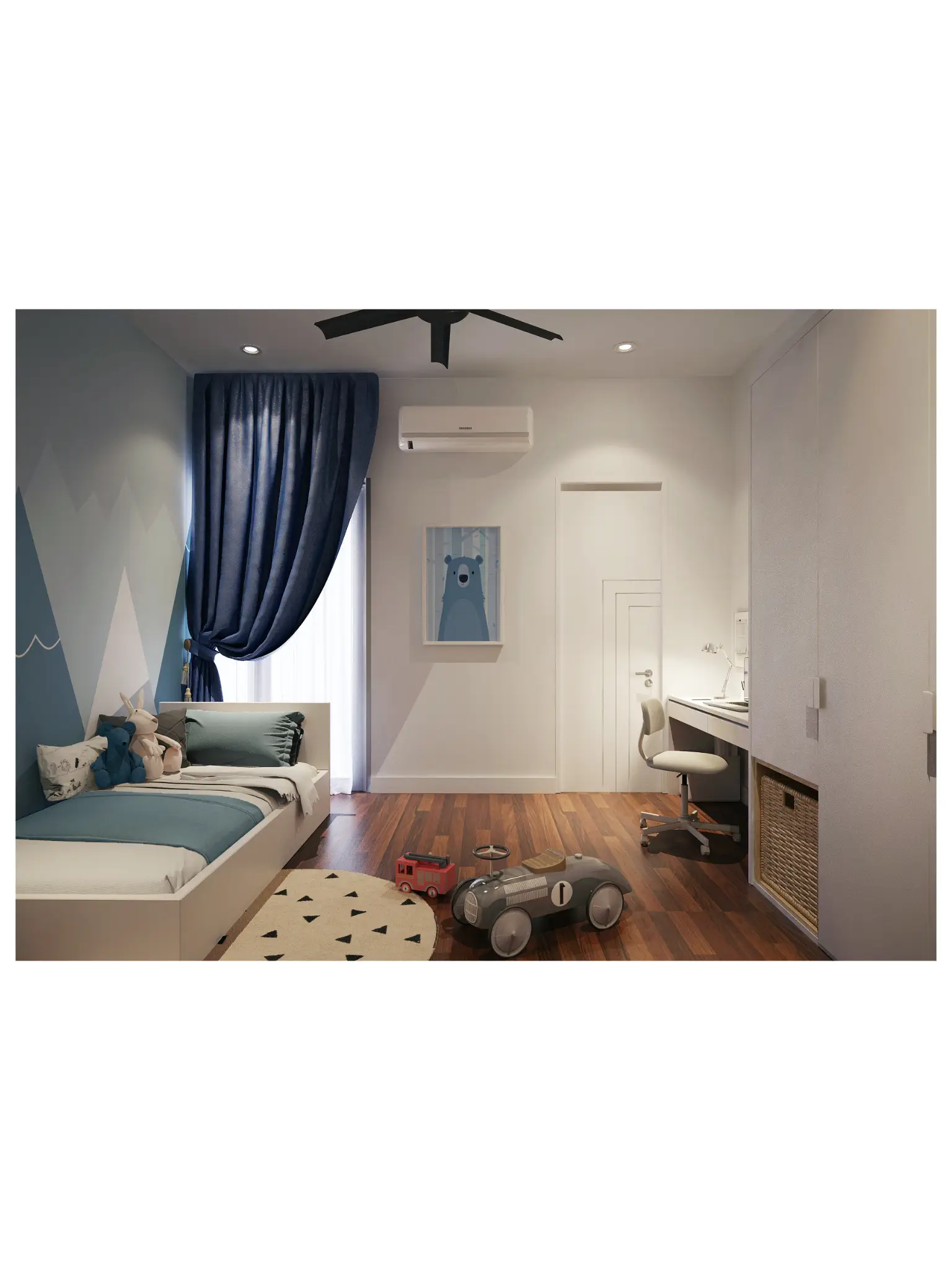 Blue Themed Bedroom For Boys 🛌 | Galeri disiarkan oleh Amy House.A1 ...